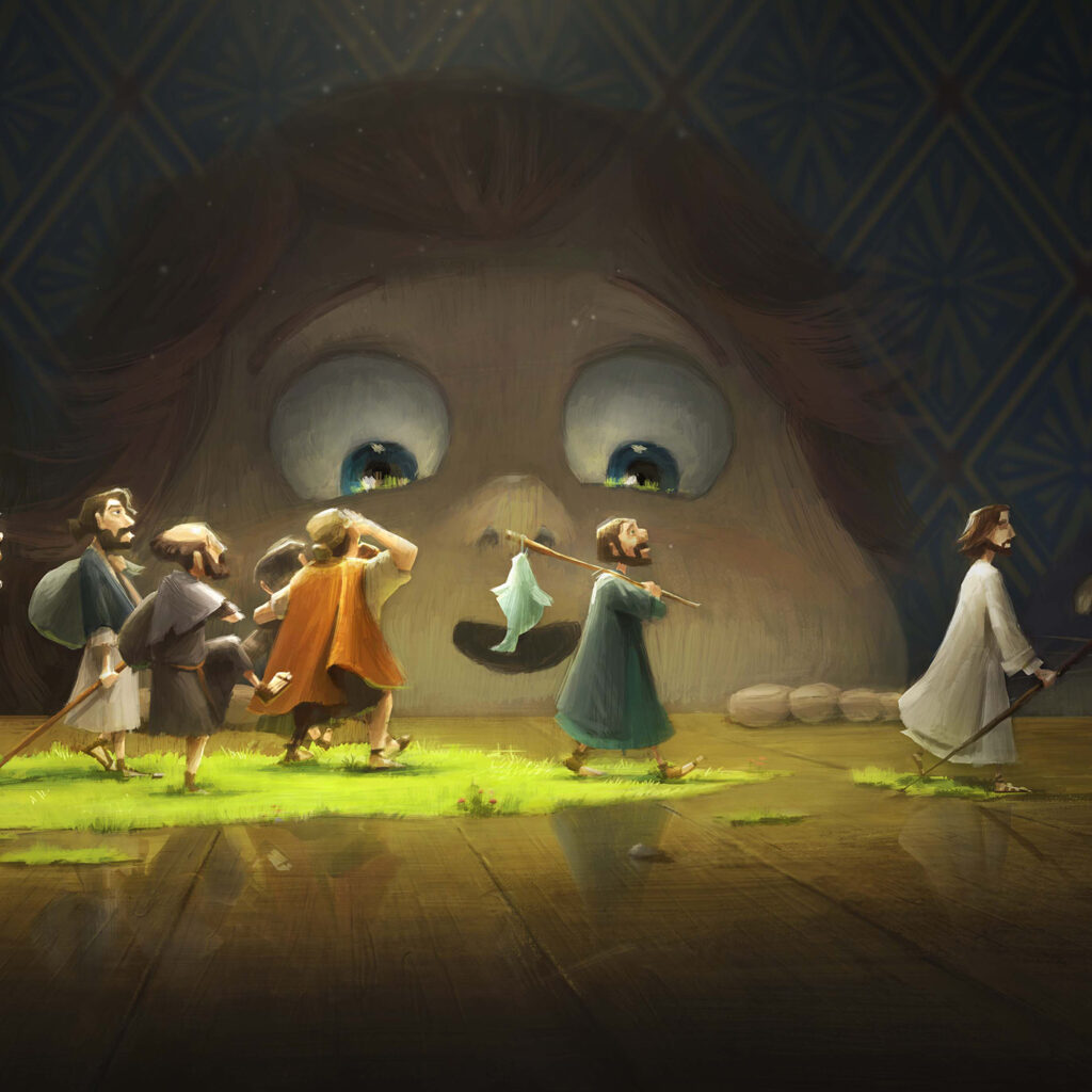 The King of Kings , King of Kings , Jesus animation